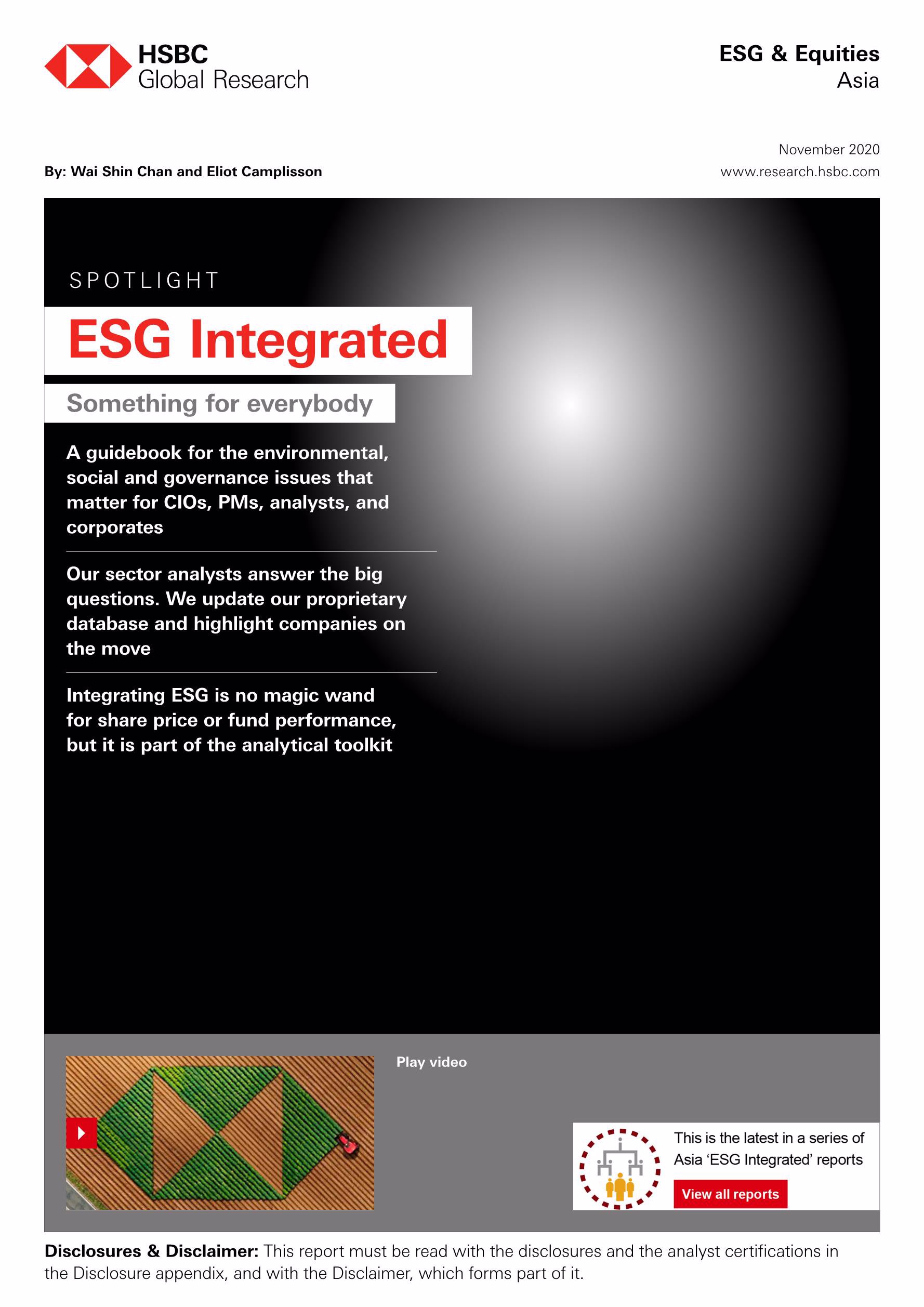 HSBC-全球ESG投资策略集锦-2020.10-67页_报告-报告厅