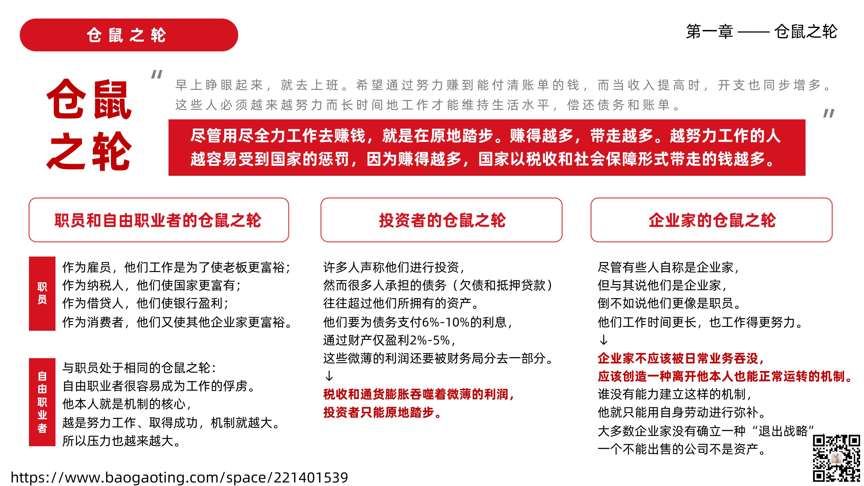 《财务自由之路ii》读书笔记文库 报告厅