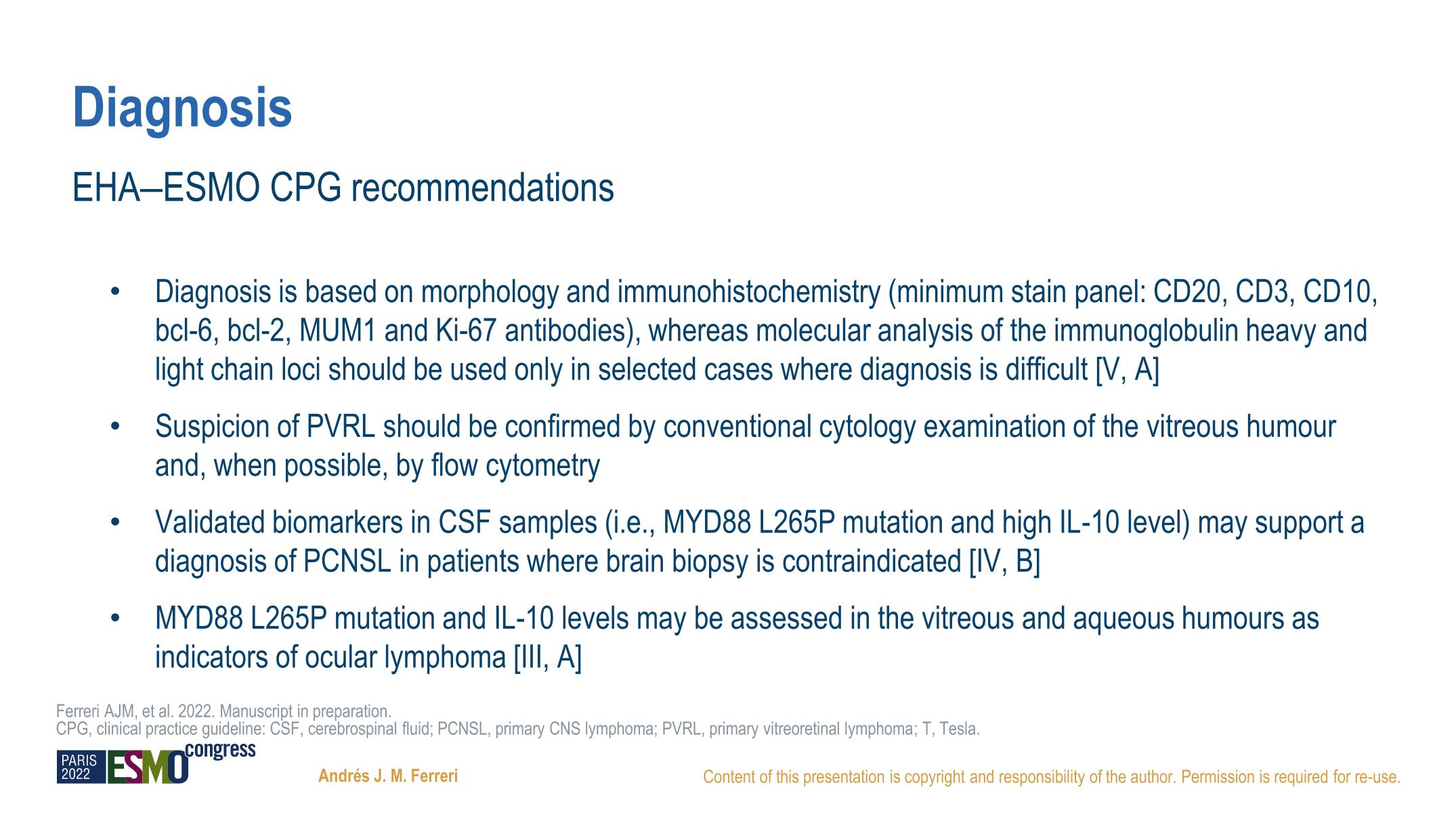 ESMO 2022临床实践指南会议（会议资料）_会议资料-报告厅