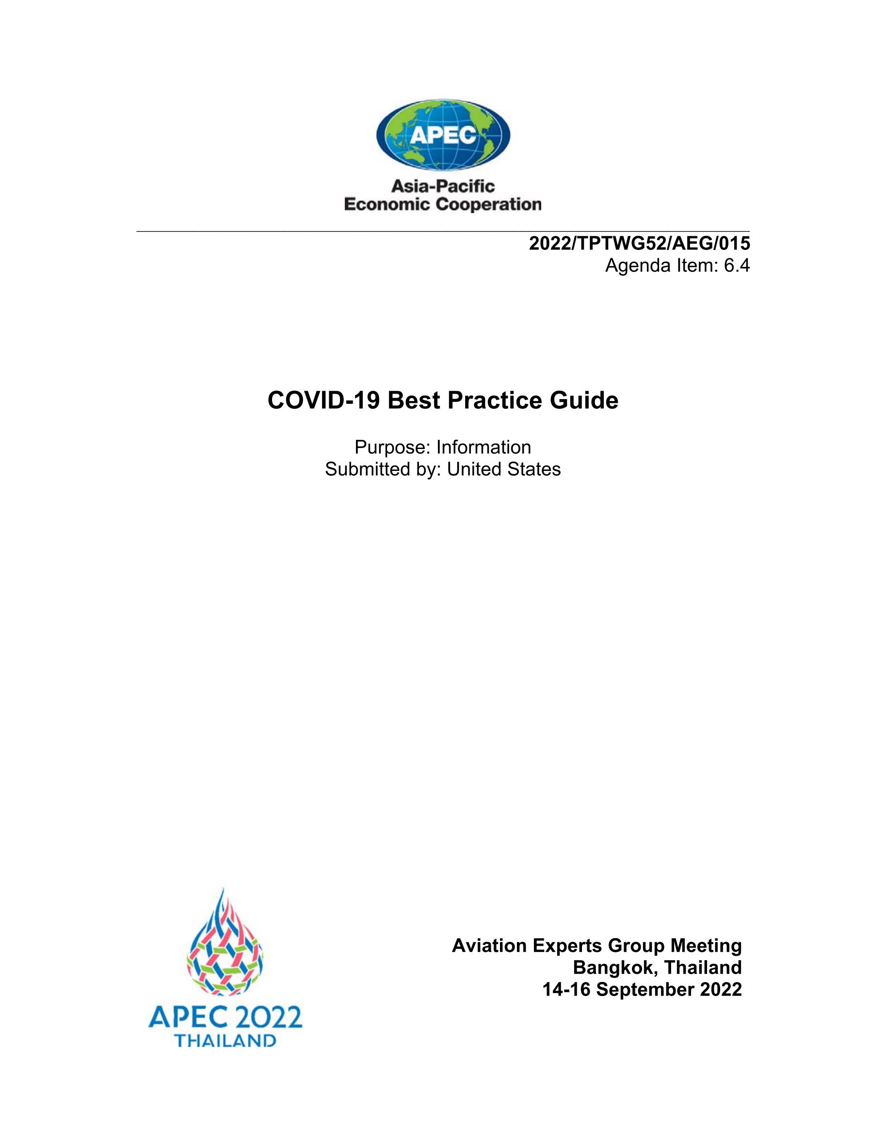 APEC 2022年航空专家组会议（会议演讲PPT）系列一_会议资料-报告厅