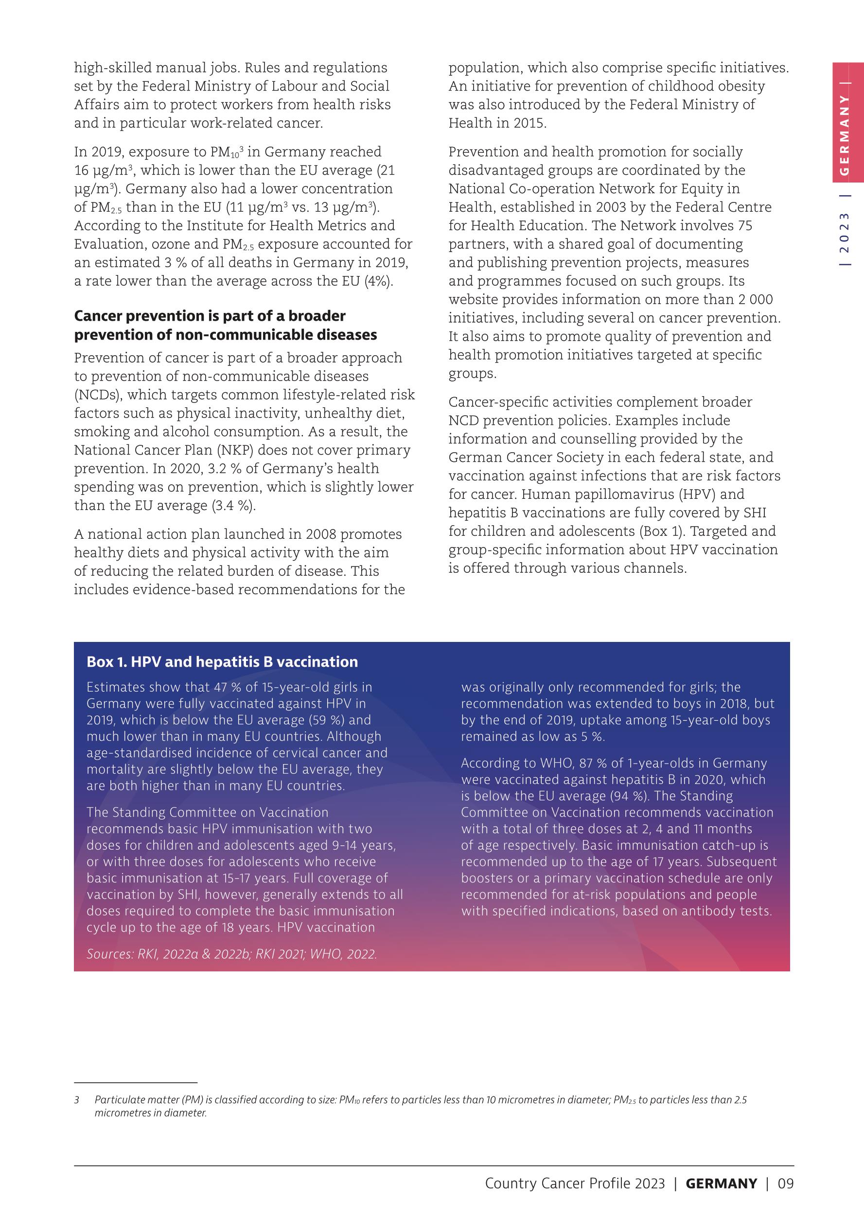 OECD 欧盟国家癌症概况：德国2023_报告-报告厅