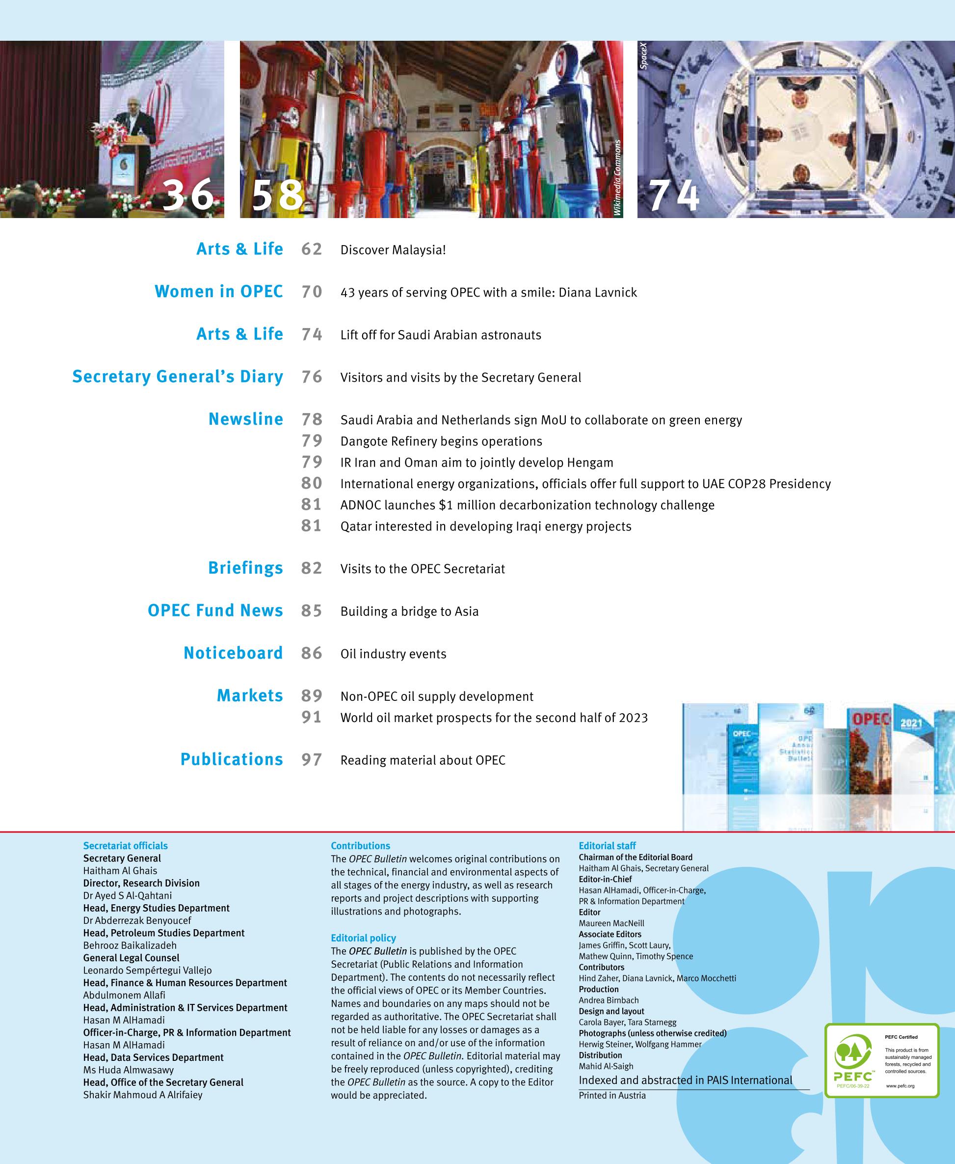 OPEC 欧佩克公报（2023年5-6月）_报告-报告厅